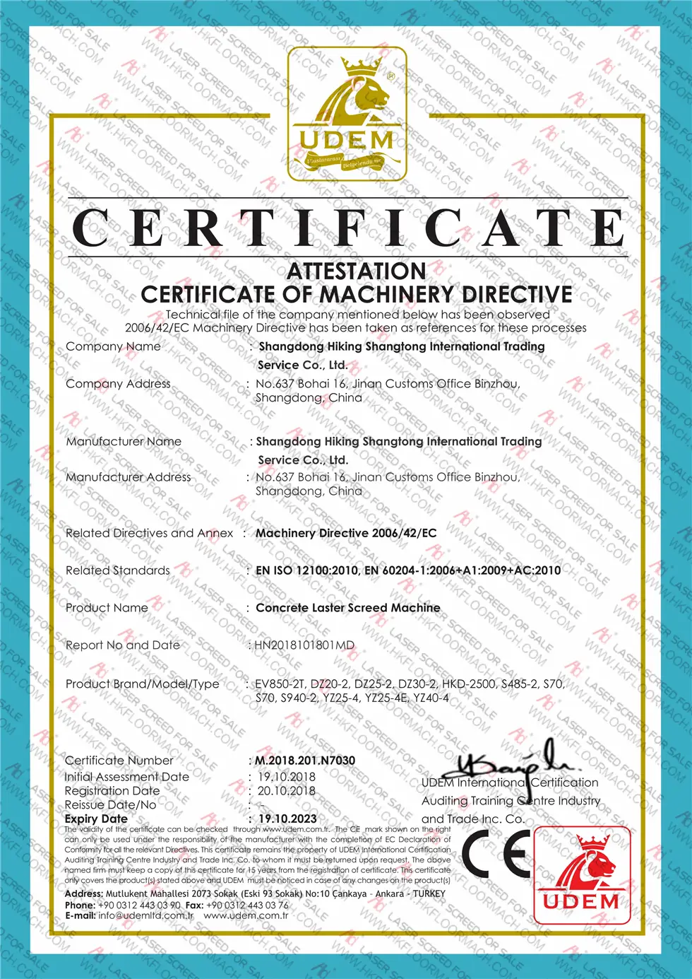 Enterprise Certifications - HIKING® Company
