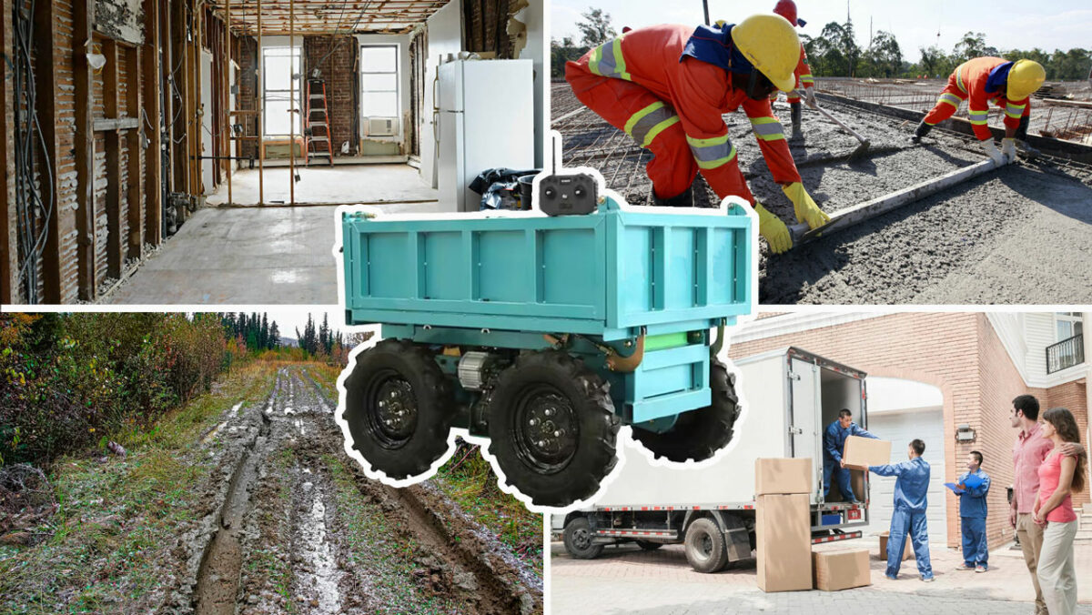 Remote Control Wheelbarrow: Free Your Hands Completely