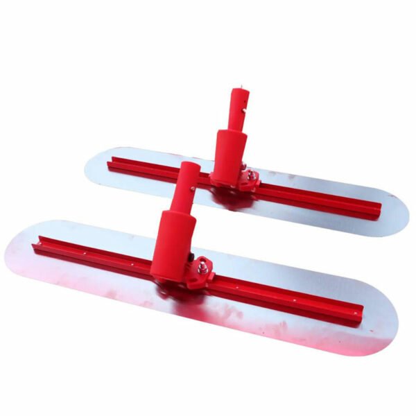 MZ90 Cement Bull Float, 120cm Steel Blade, 3 Handles - Hiking Machinery