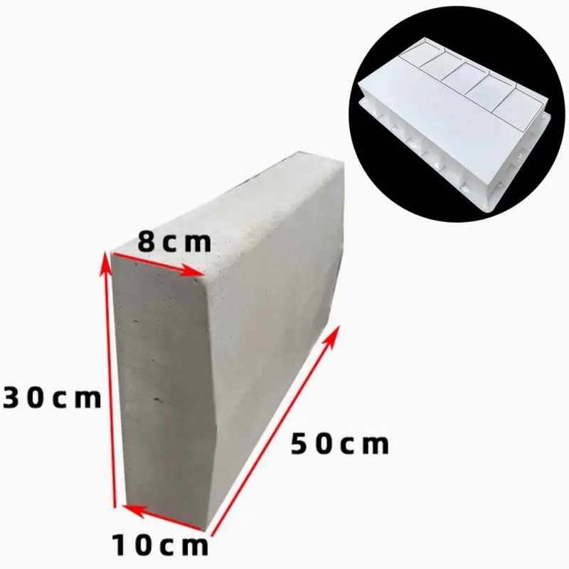 Concrete Curb Molds (Various Styles, 80-200 Times Reuse)