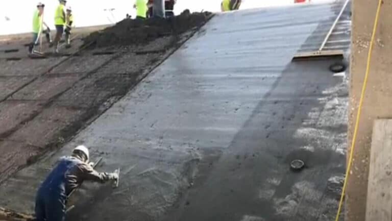 Pouring Concrete On a Slope [Slump, Method, Useful Tools] | Concrete Slope