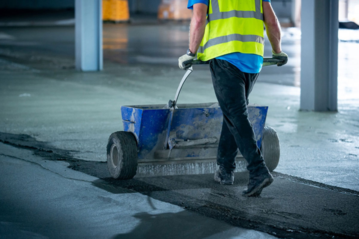 What Is Concrete Floor Hardener? Dry Shake Vs. Liquid