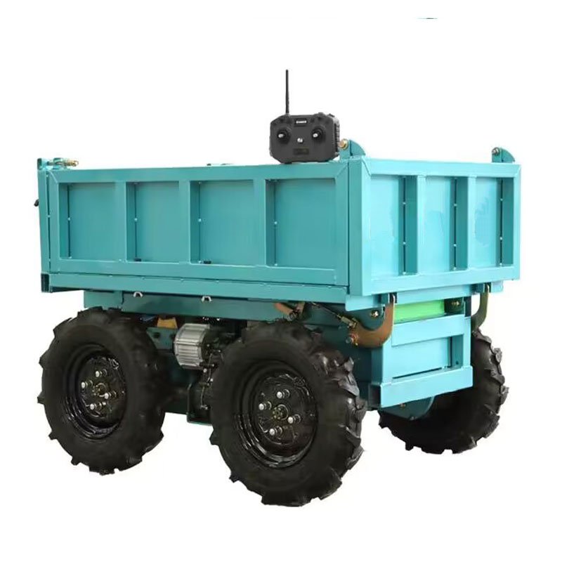 HKPB360 Electric Wheelbarrow For Sale (4x4 Remote Type) - Hiking Machinery