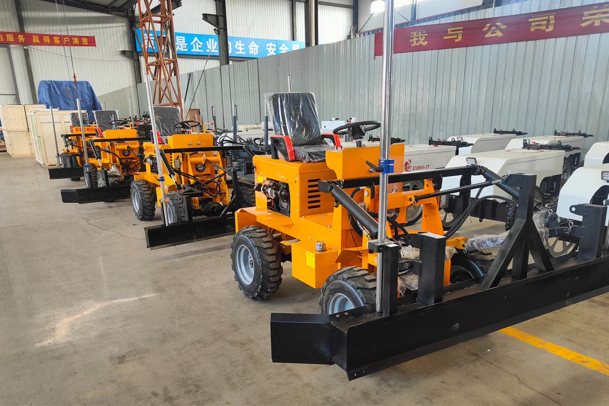 Laser Concrete Rake - Up To 90% Labor Savings