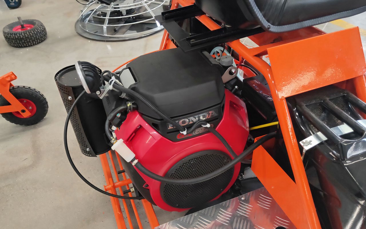 T100 Ride On Power Float (36") Honda GX690 Powered - Hiking Machinery