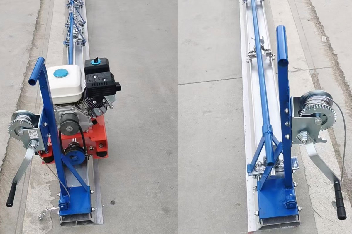 BM-300 Concrete Vibrating Beam Screed (4-6m Type) - Hiking Machinery